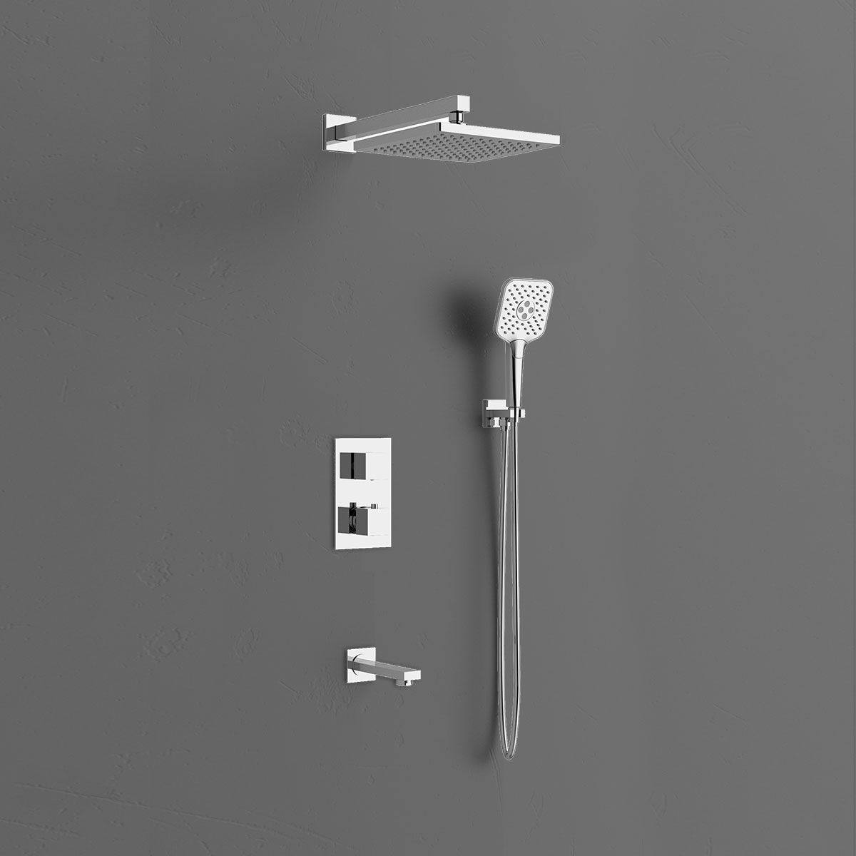 Душевая система Vincea Next VSFW-1N3TCH встраиваемая в стену купить в ...