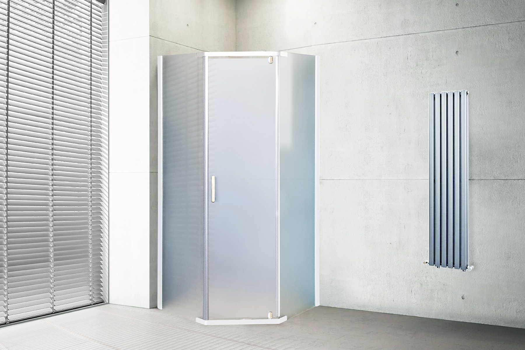 Душевой уголок Royal Bath TR RB80TR-C 80х80 стекло матовое 6 мм купить ...