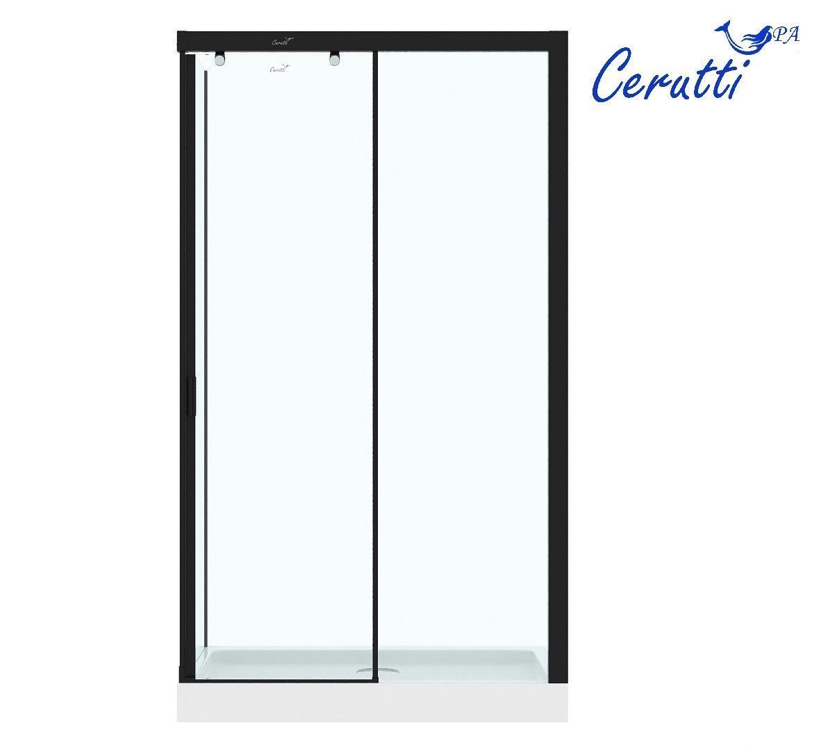 Душевой уголок Cerutti SPA MARBELLA 120B R 120х80 стекло прозрачное 6 мм купить в Москве, цена ...